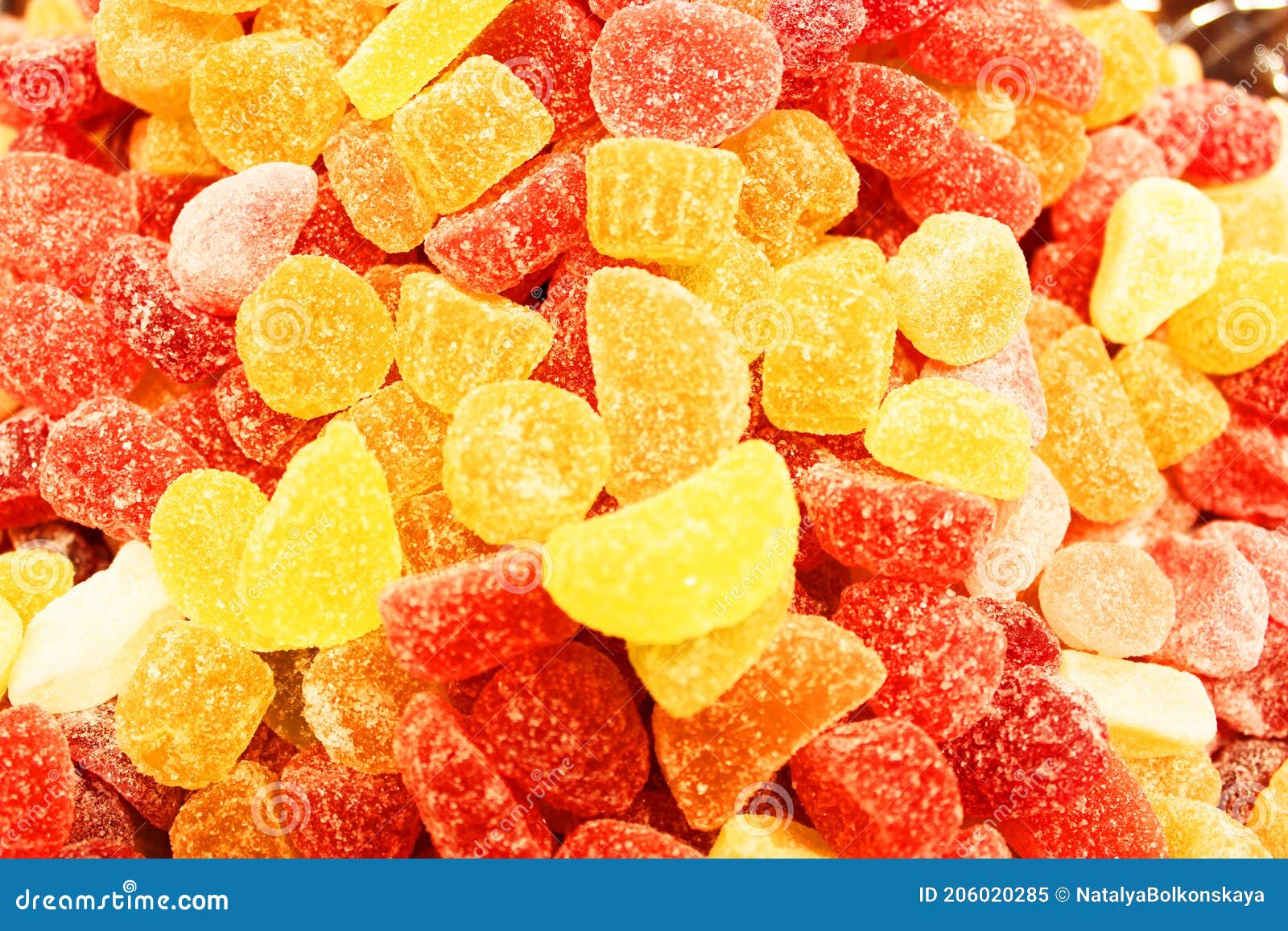 Candy a Lot of Sweets. Colorful Texture Using a Background. Background ...