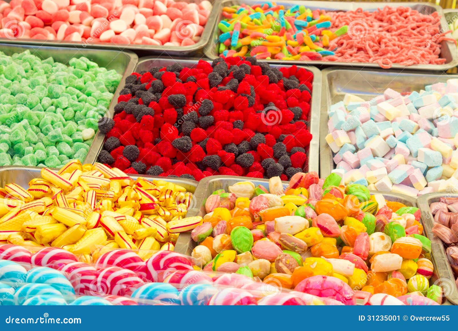 Candy stock image. Image of decorations, lollipop, bars - 31235001