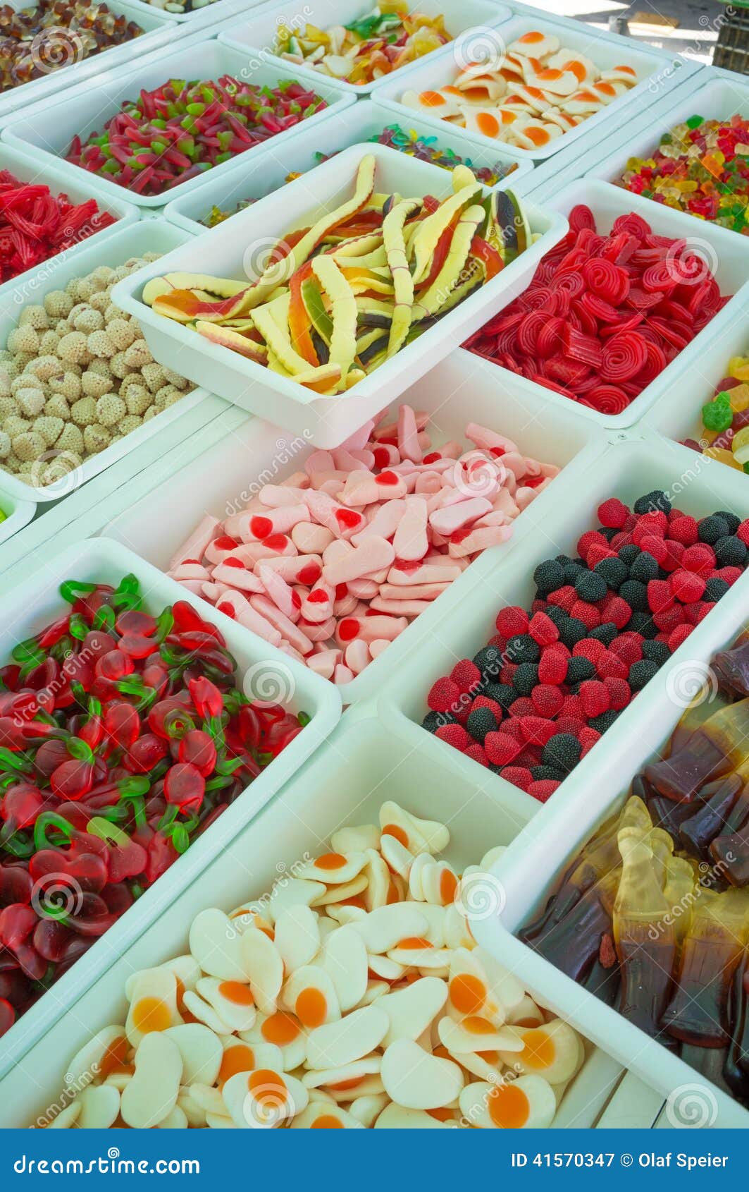 Candy on a market stock image. Image of frame, retail - 41570347