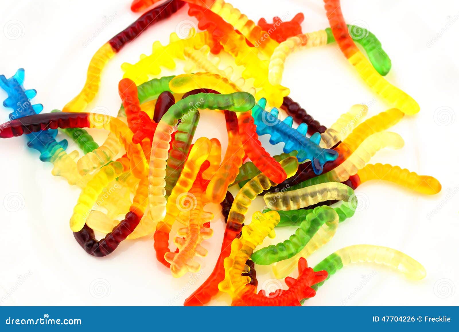 Candy Marmalade Gummy Worms Stock Photo - Image of candy, sweet: 47704226