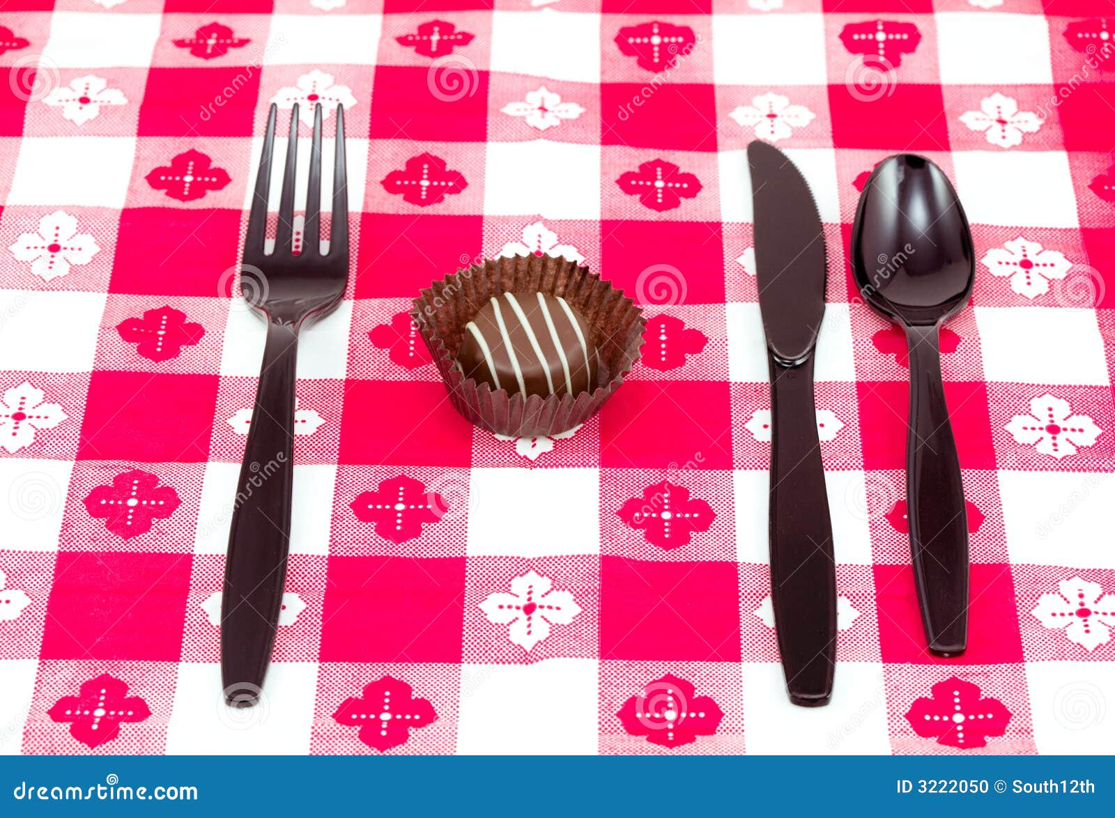 Candy Meal stock photo. Image of luncheon, paper, fork - 3222050