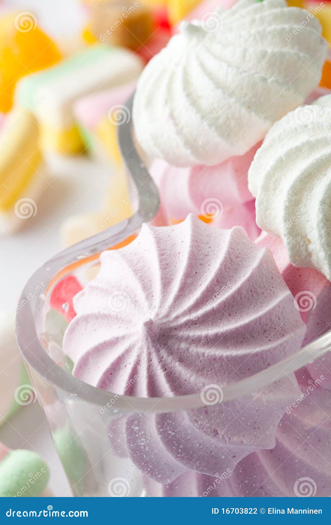 Candy and meringues stock photo. Image of treat, candy - 16703822
