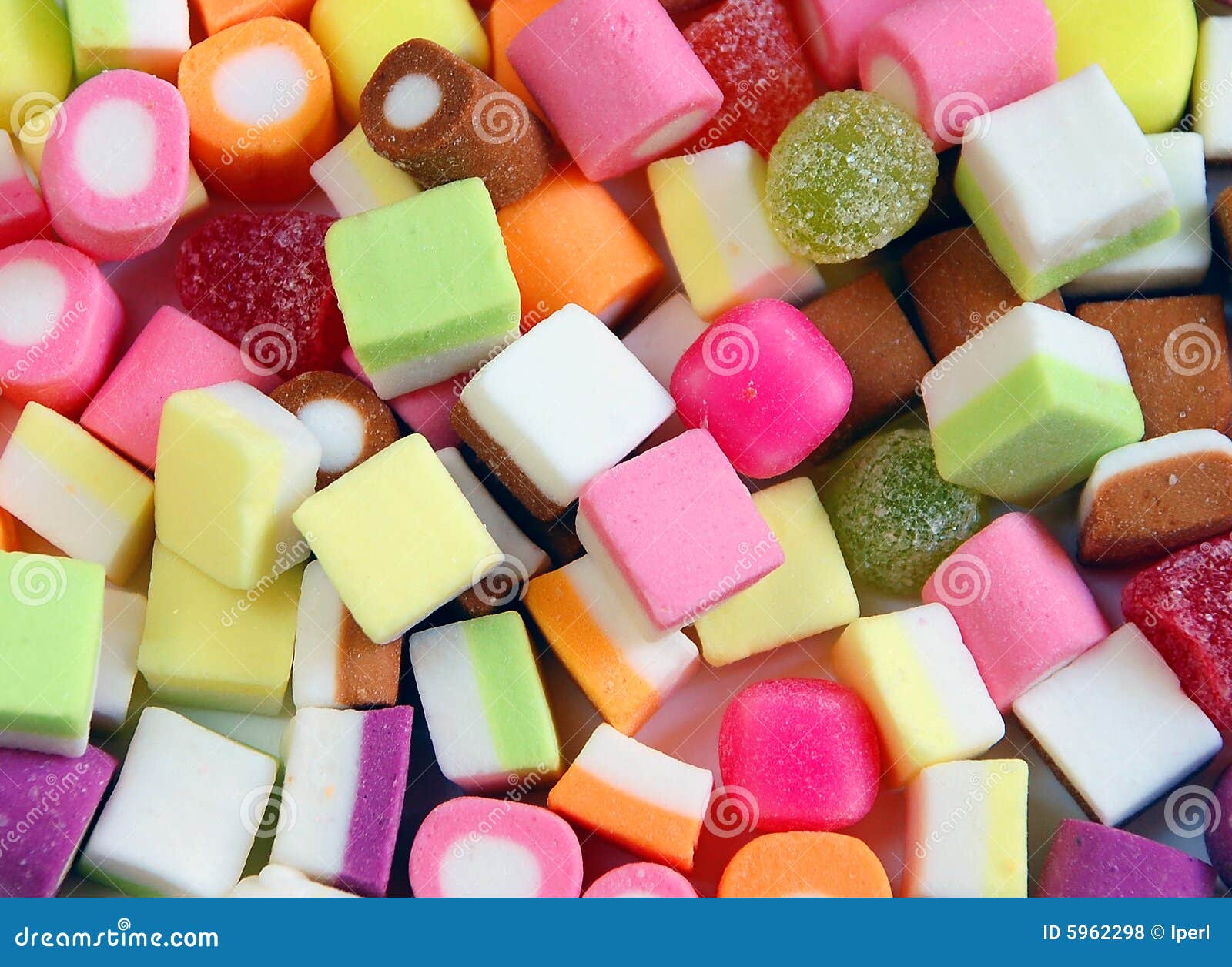 Candy mix stock photo. Image of indulgence, purple, snack - 5962298
