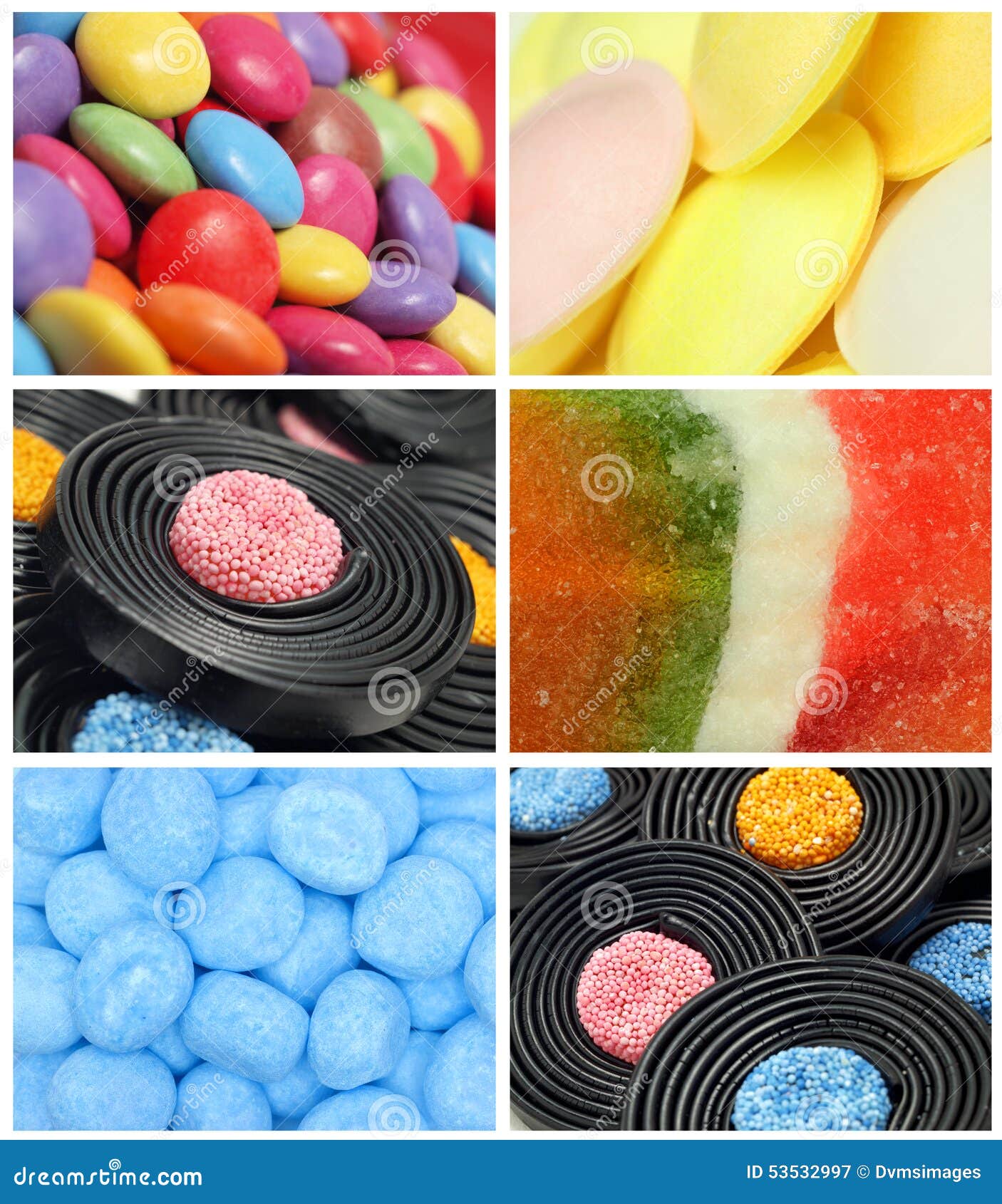 Candy Sweets stock image. Image of confectionery, variety - 53532997