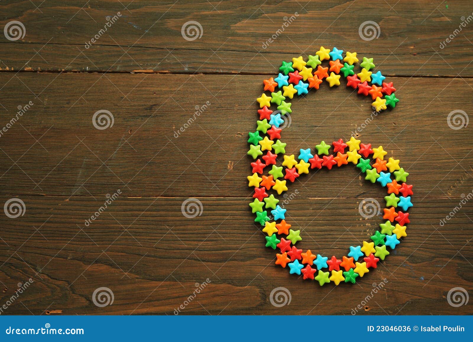 Candy number six stock photo. Image of code, read, surface - 23046036