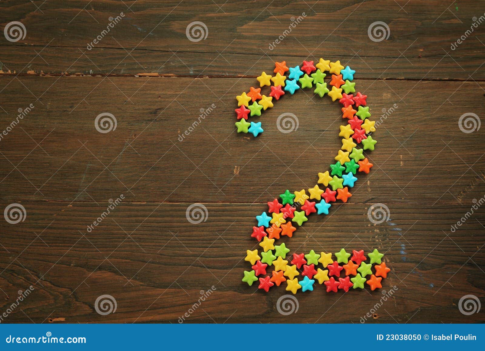 Candy Number Two Stock Photo - Image: 23038050