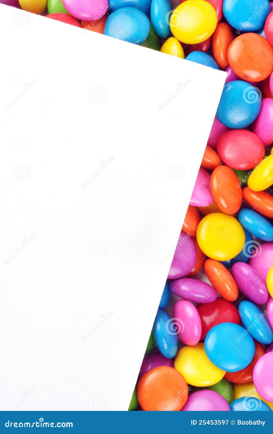 Candy with paper stock image. Image of food, sugar, coated - 25453597