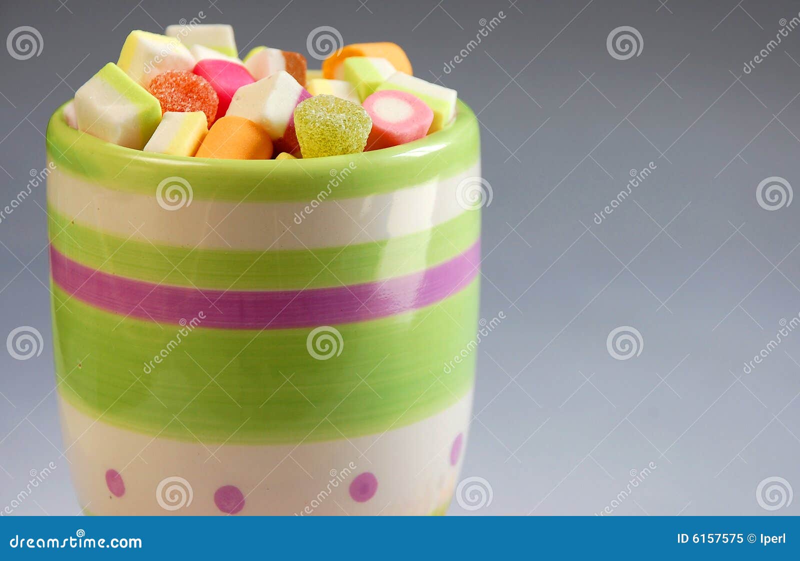 Candy Party Mix In Cup Picture. Image: 6157575