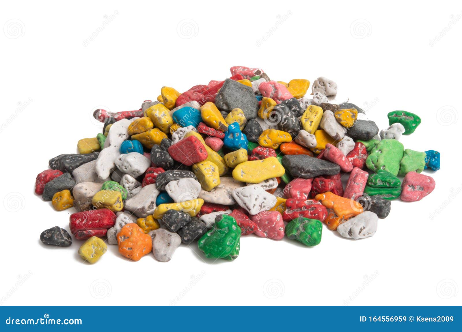 Candy pebbles isolated stock image. Image of orange - 164556959