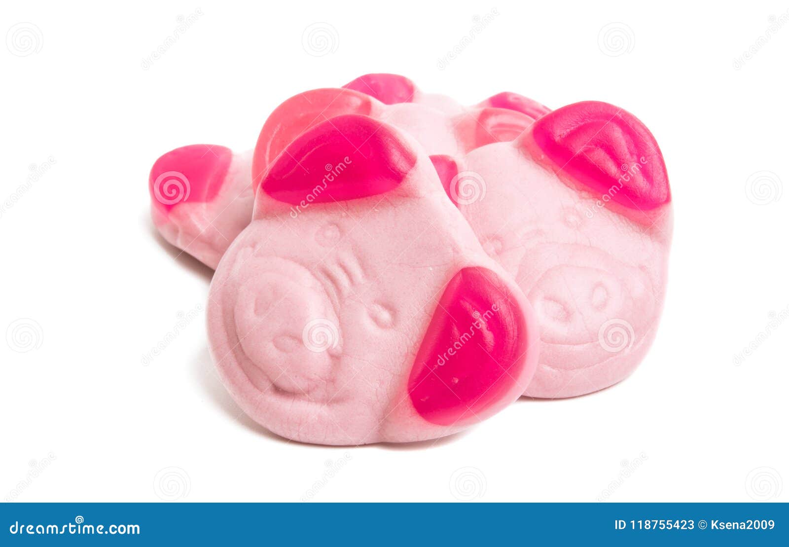 Candy pig stock image. Image of food, animal, closeup - 118755423