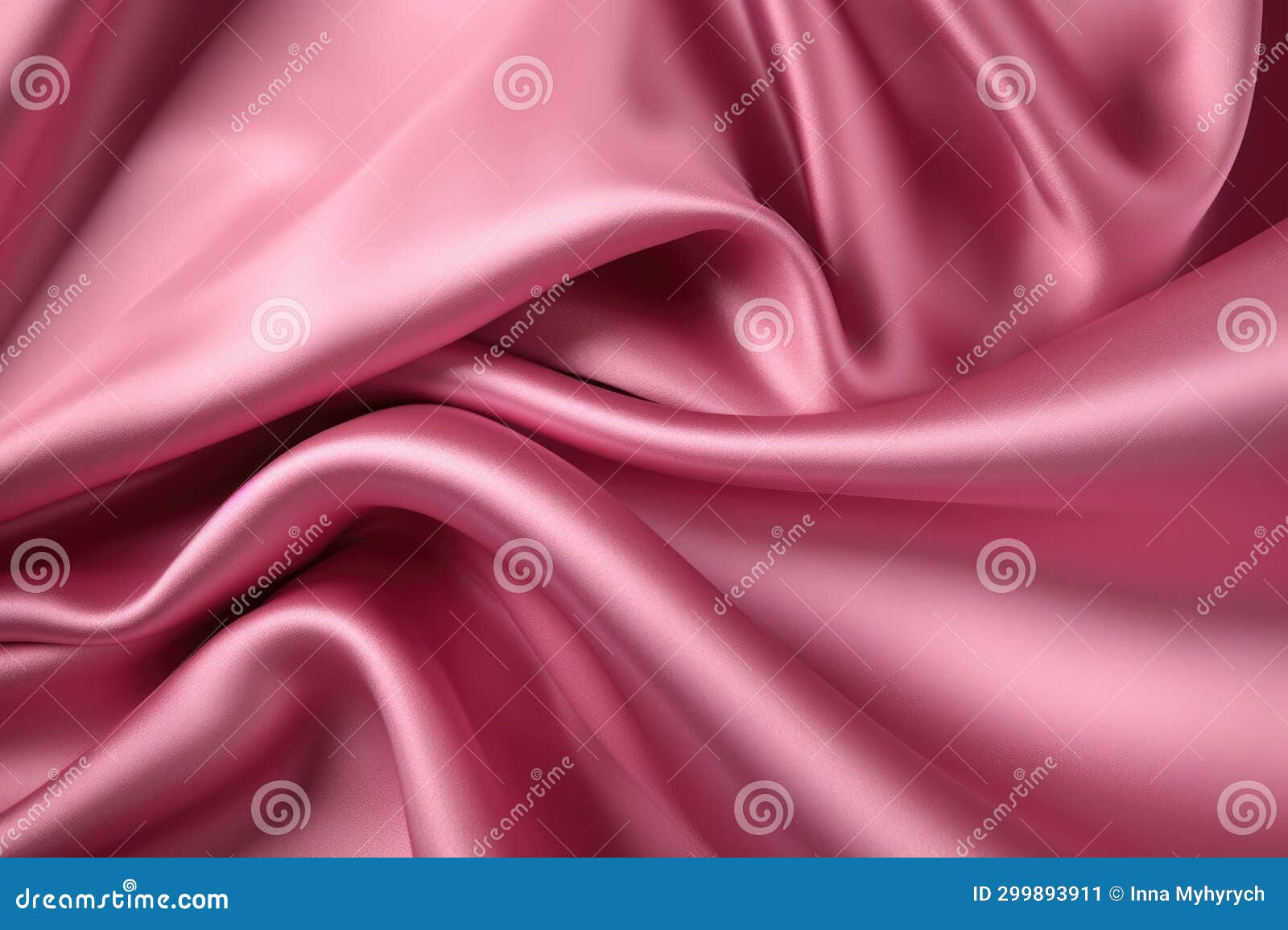 Candy Pink Soft Silk Fabric Stock Illustration - Illustration of ...