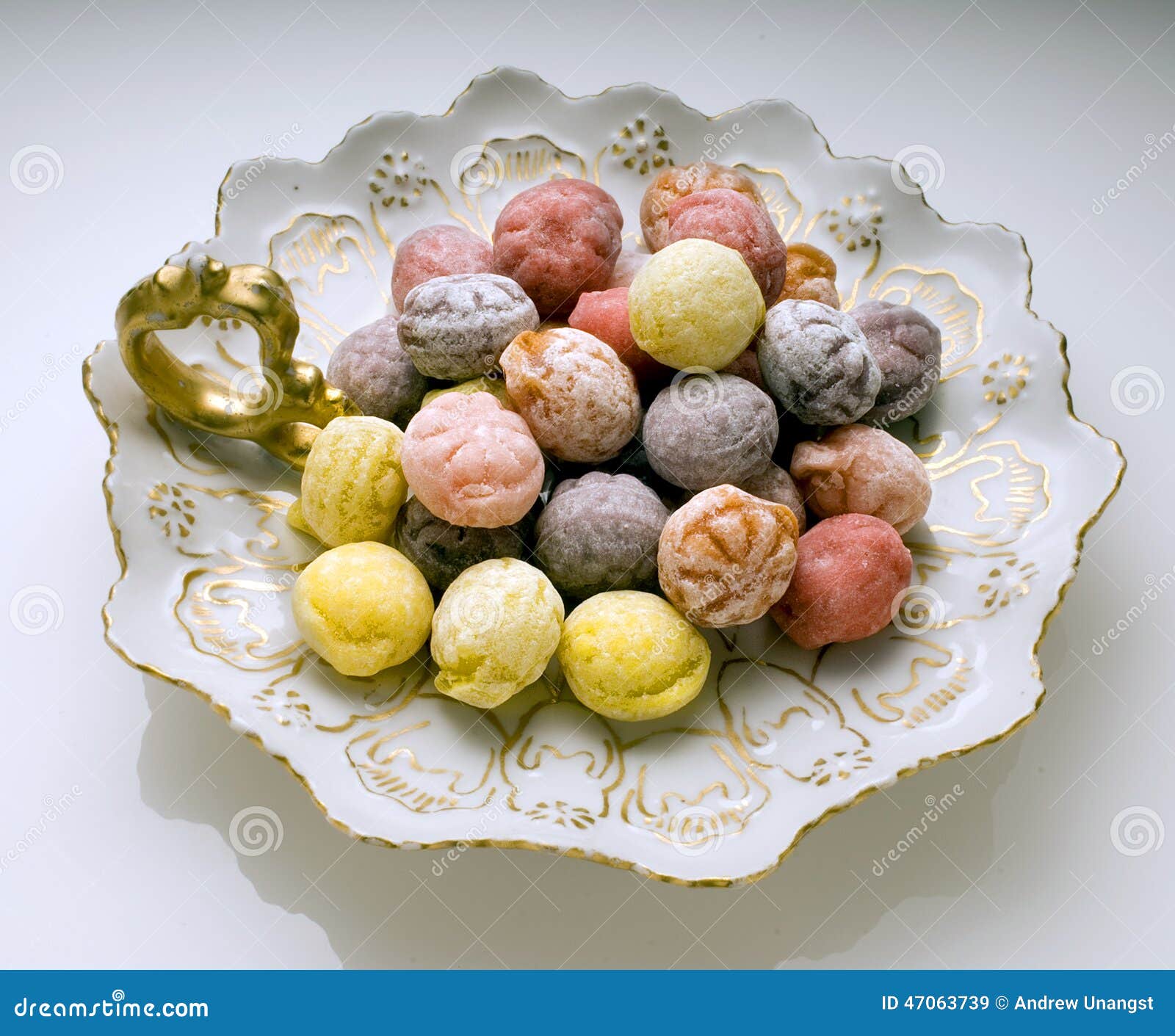 Candy on plate stock image. Image of cooking, people - 47063739