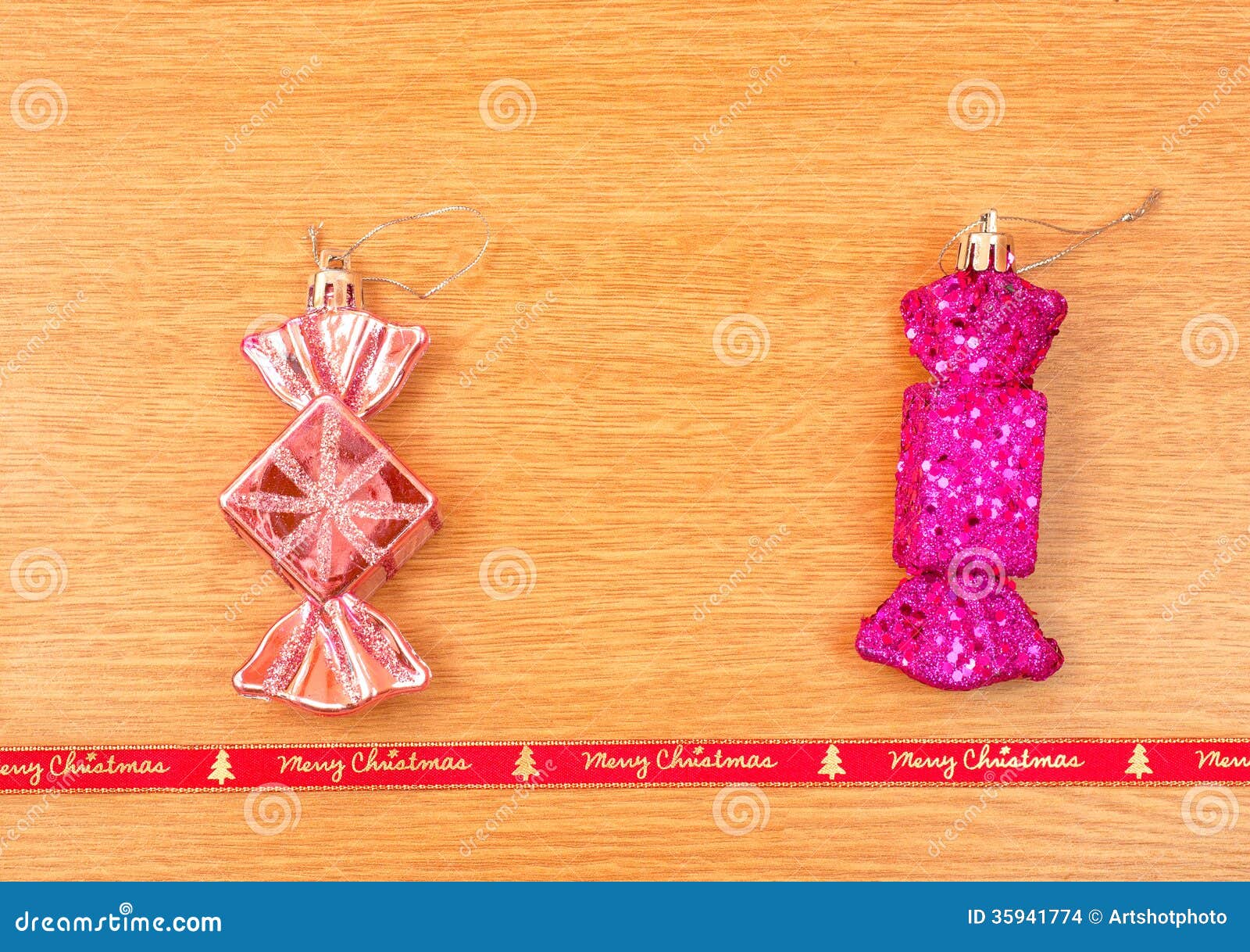 Candy Shaped Christmas Decorations Stock Photo - Image of shapes ...