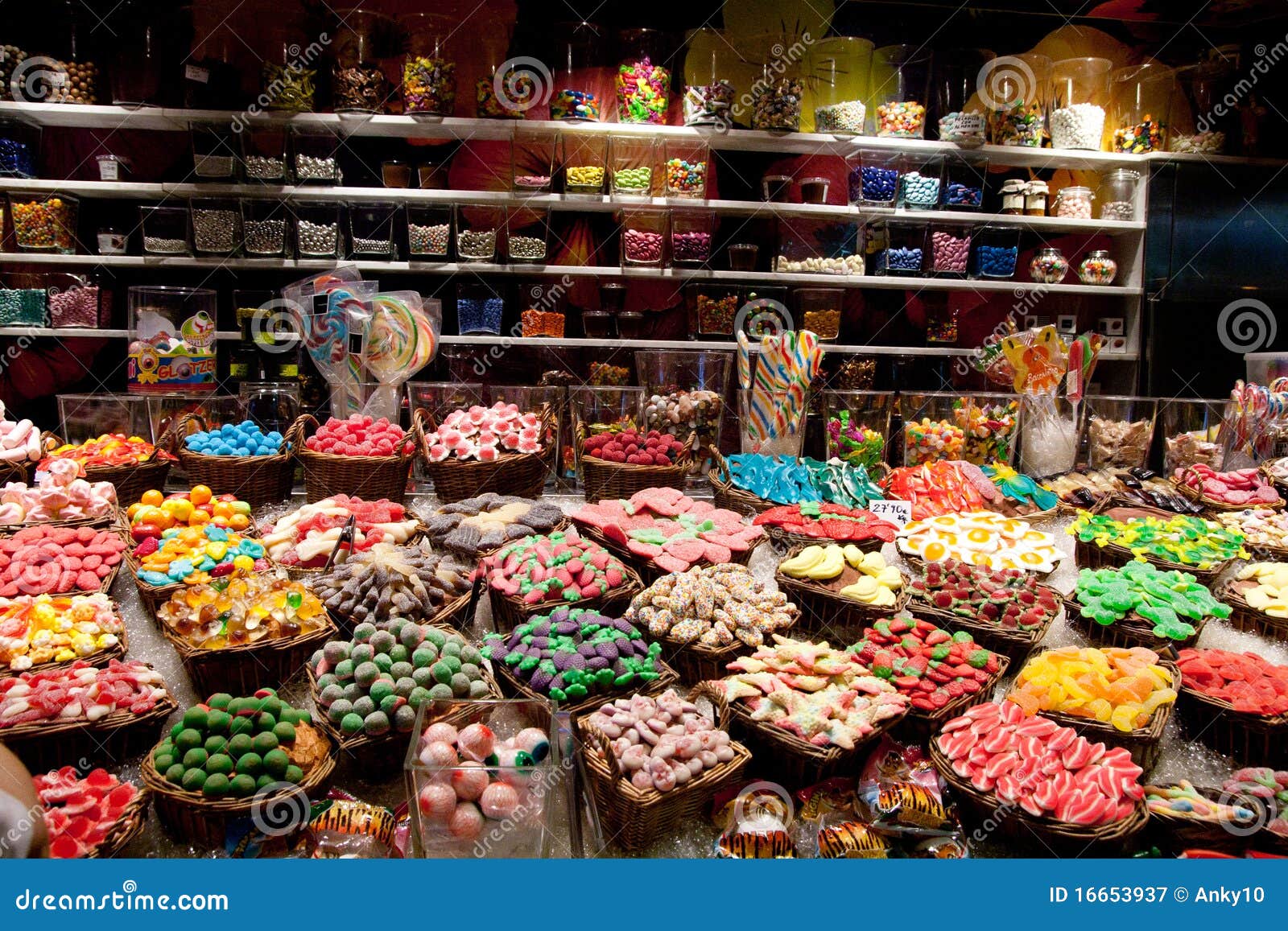 Candy Shop editorial photography. Image of delicious - 16653937