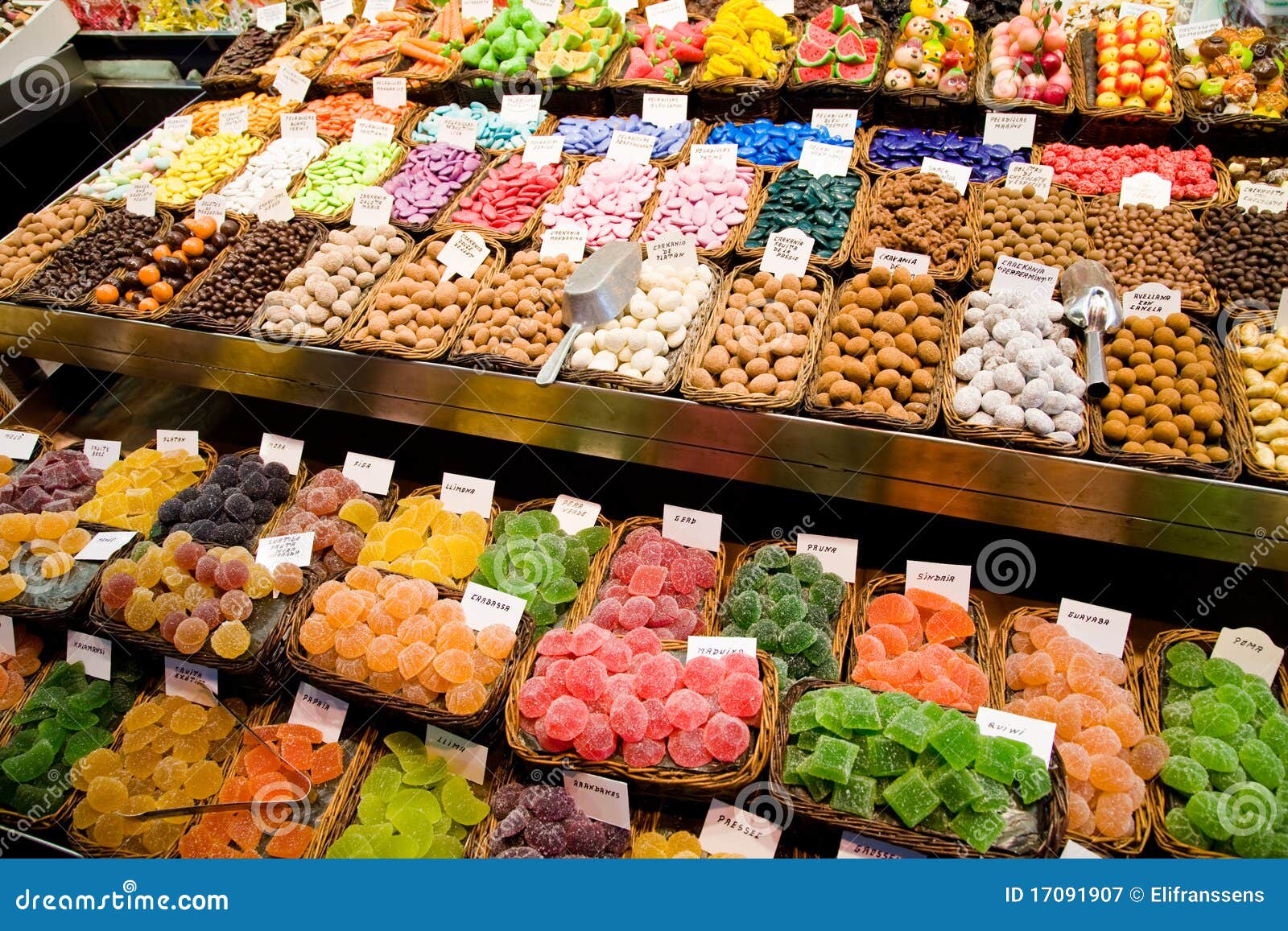 Candy shop stock image. Image of tasty, bonbon, sweets - 17091907