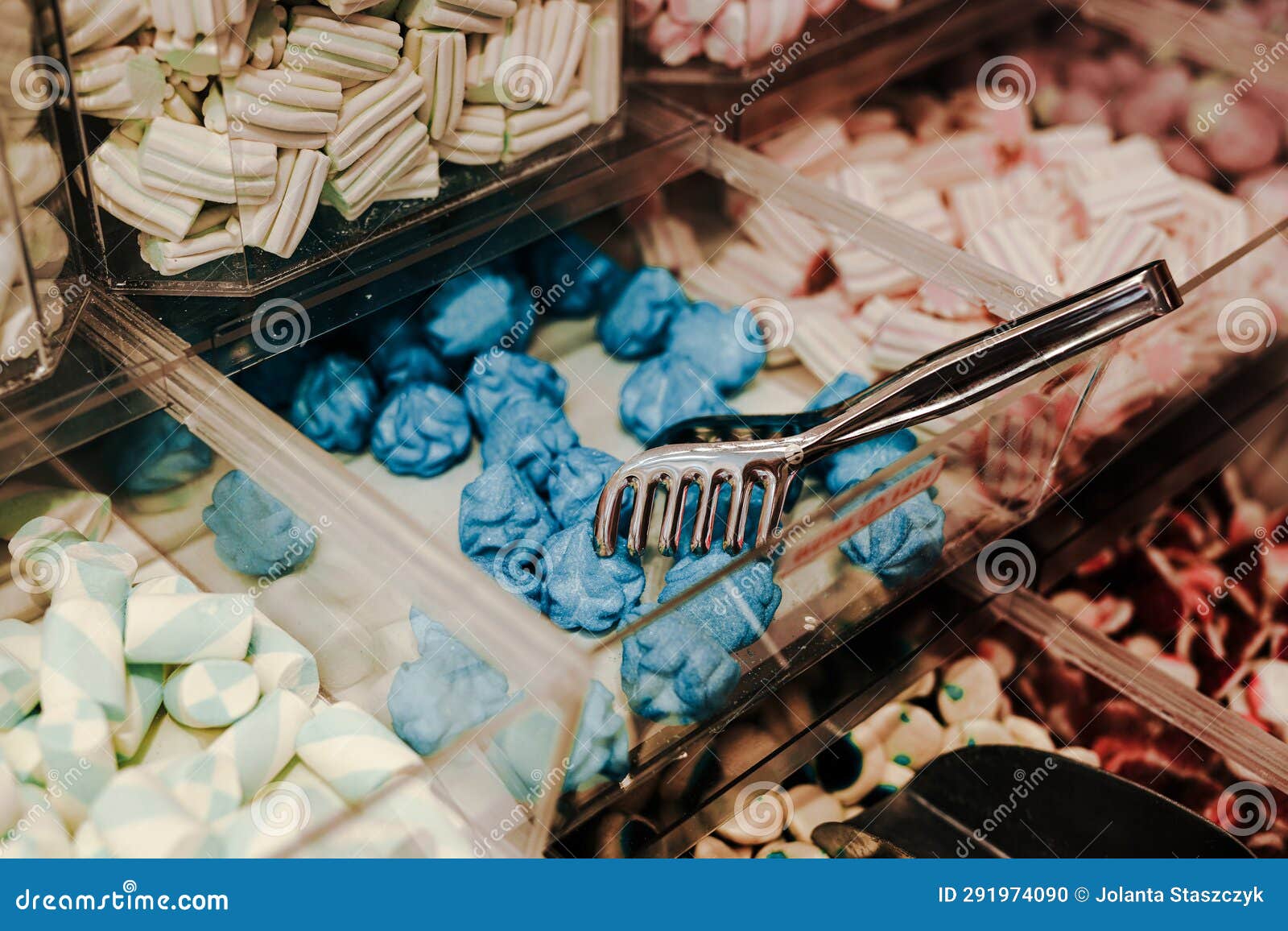 Candy Shop with Gummi Candy Stock Photo - Image of dessert, play: 291974090
