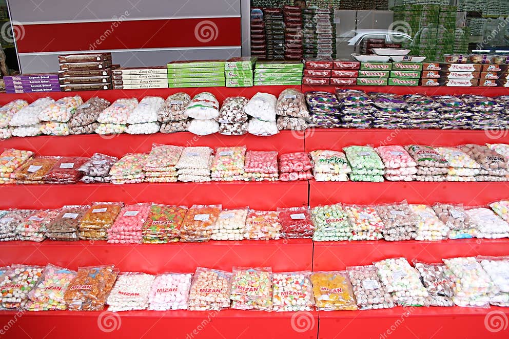 Candy Shop,Konya,Turkey editorial stock photo. Image of candies - 19943678