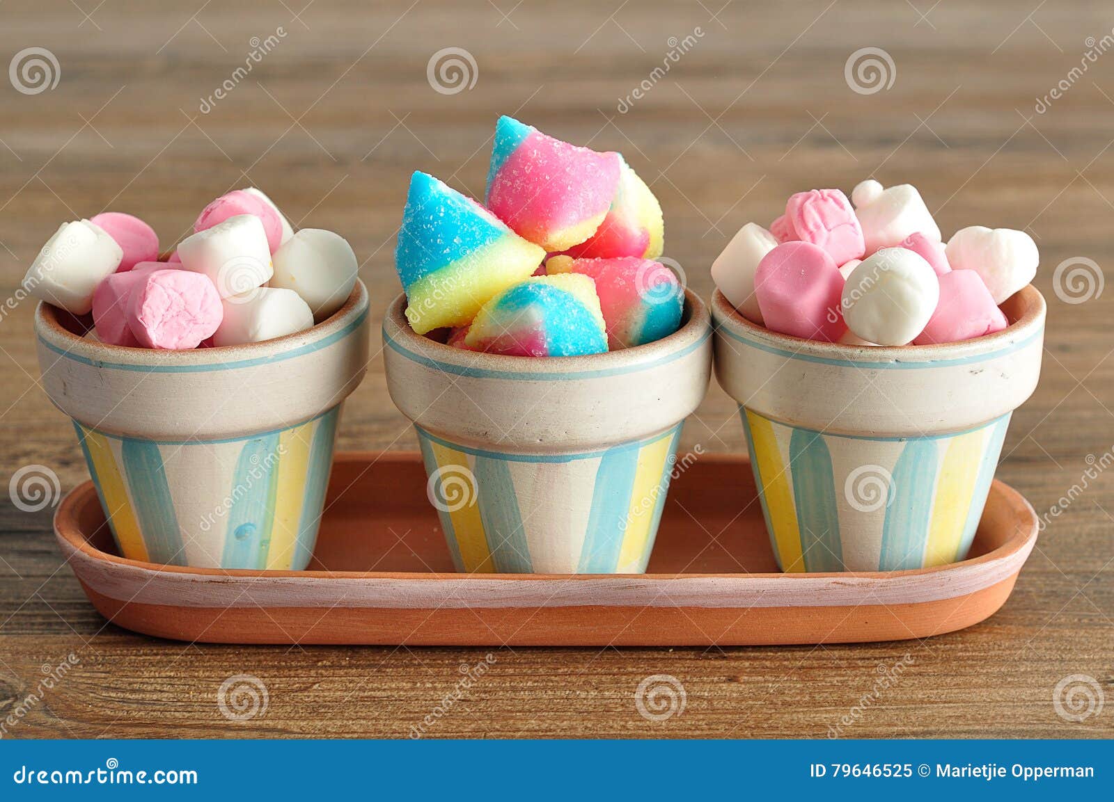 Candy in small containers stock image. Image of containers - 79646525