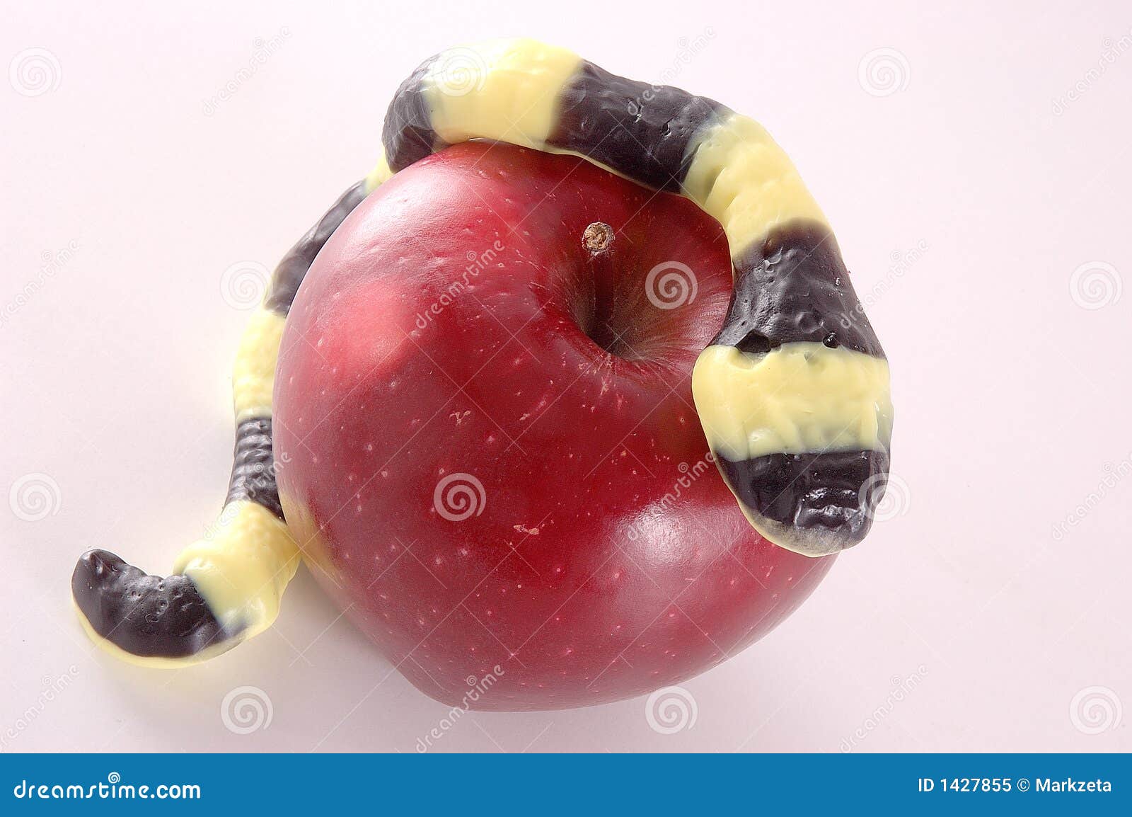 Sin Snake Apple Stock Photography | CartoonDealer.com #1833638