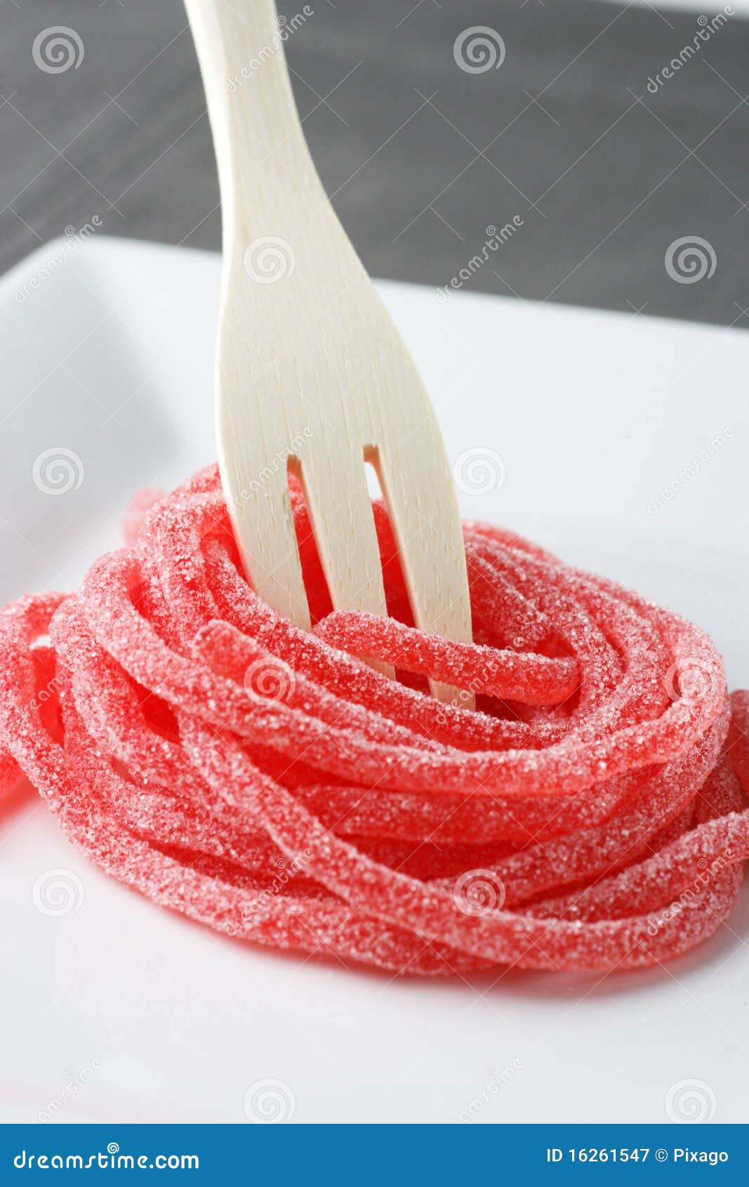 Candy spaghetti stock image. Image of pastry, spaghetti - 16261547