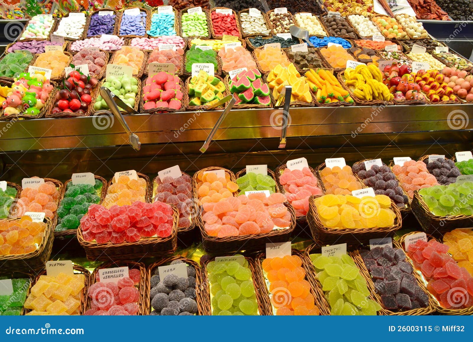 Candy stand stock image. Image of delicious, blue, tasty - 26003115