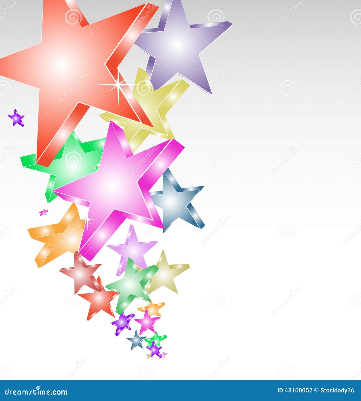 Candy Stars Creative Background Stock Vector - Illustration of ...