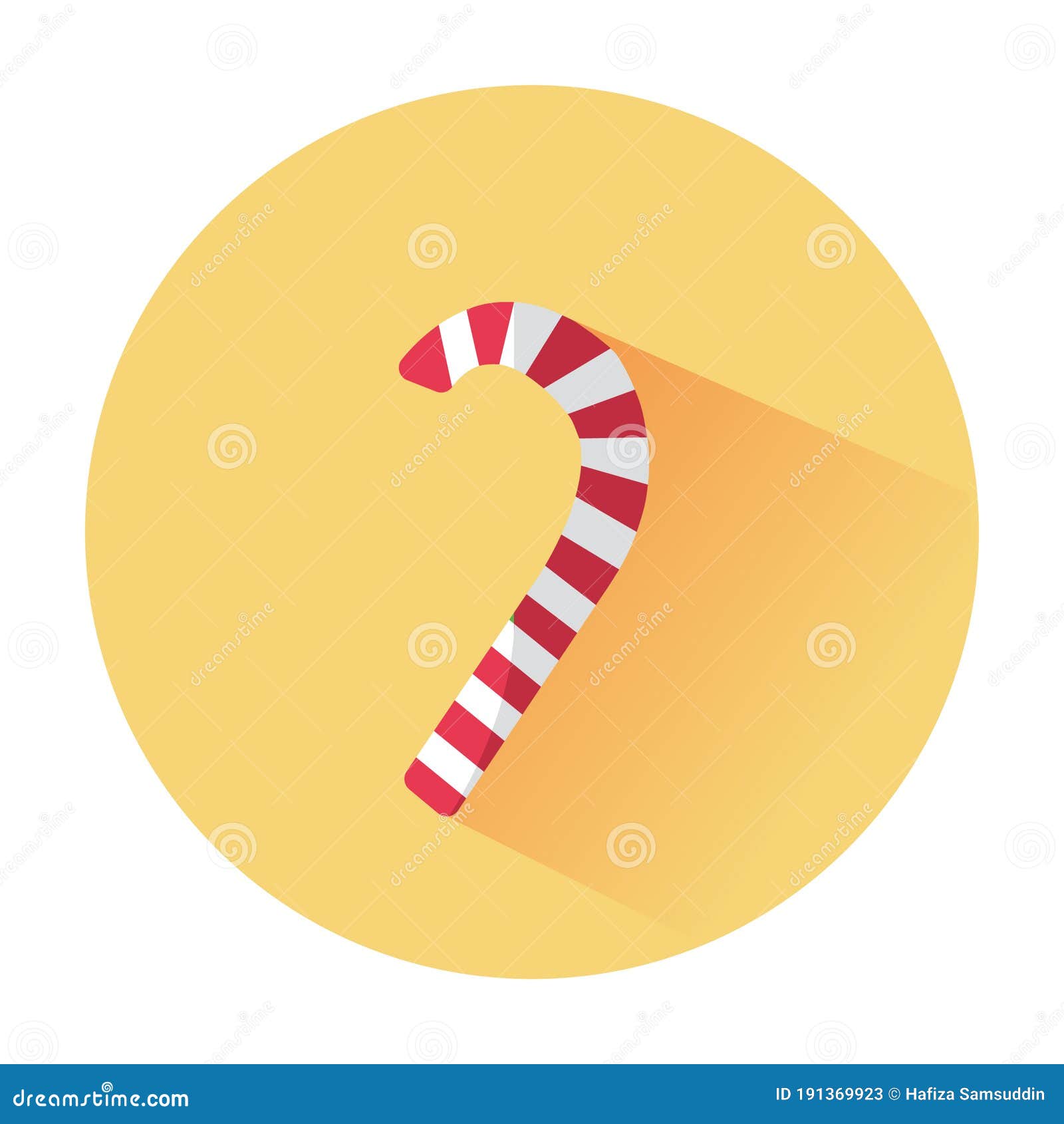 Candy Stick. Vector Illustration Decorative Design Stock Vector ...
