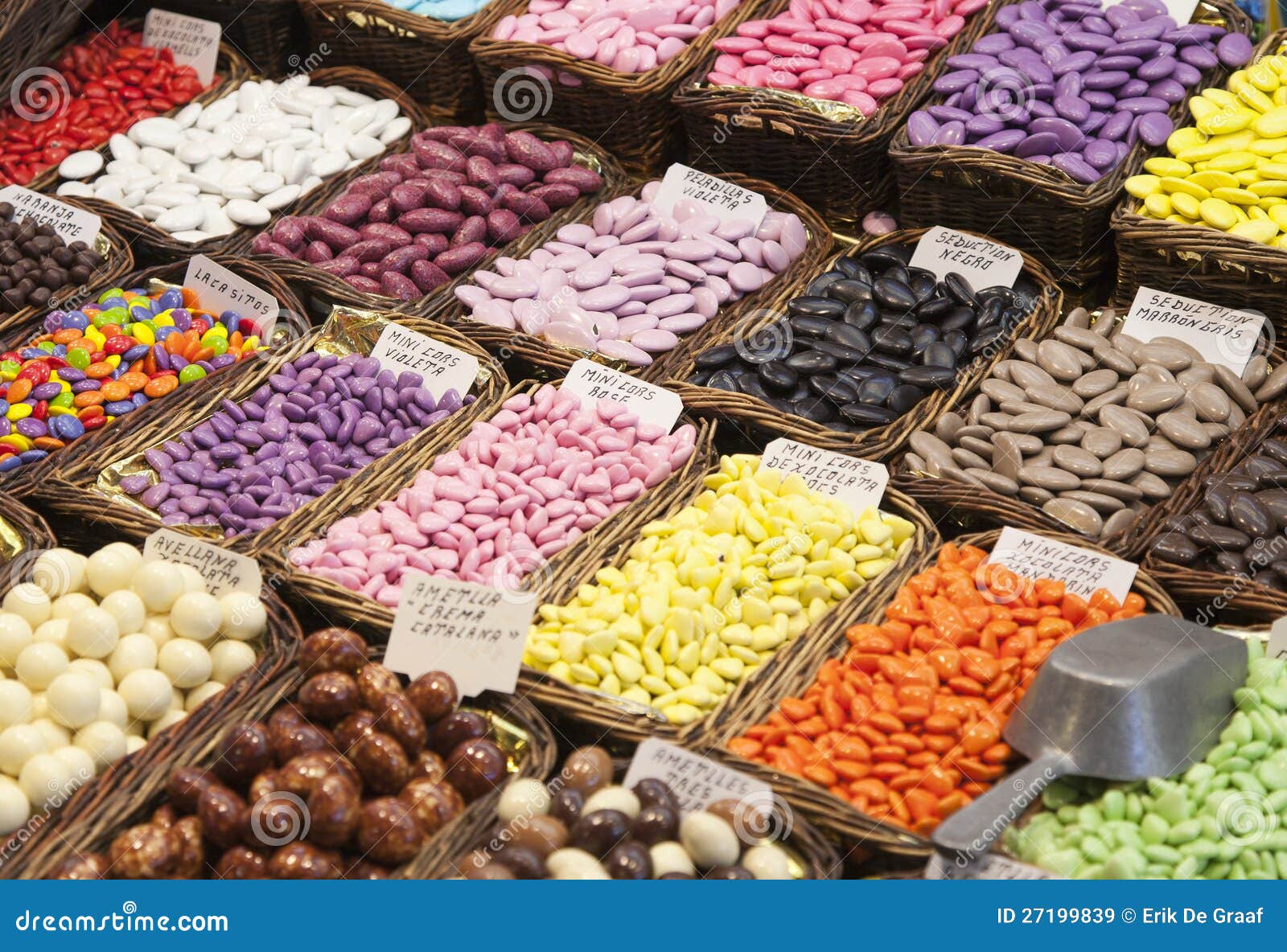 Candy store stock image. Image of public, barcelona, store - 27199839