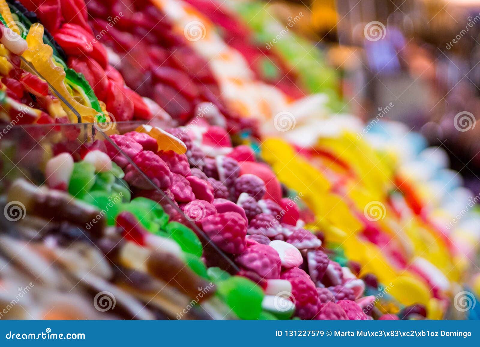 Candy store stock image. Image of color, bonbon, appetizer - 131227579