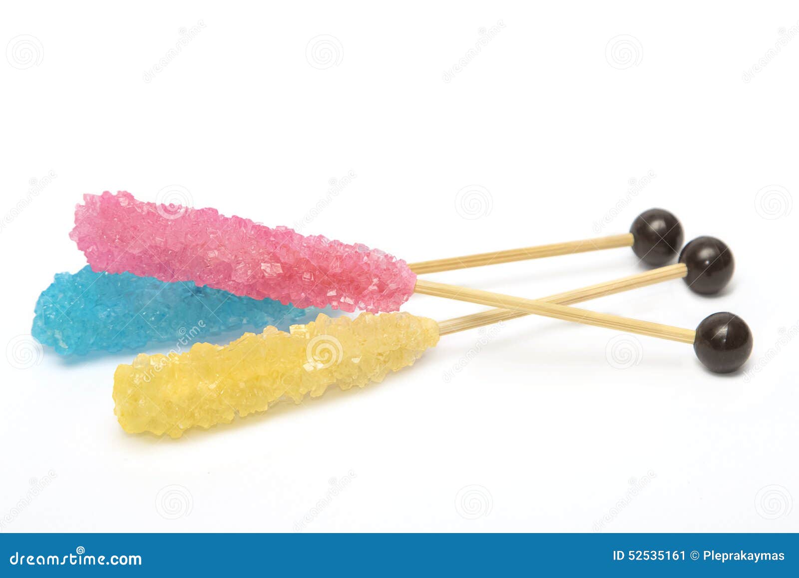 Candy sugar on a sticks stock image. Image of sticks - 52535161