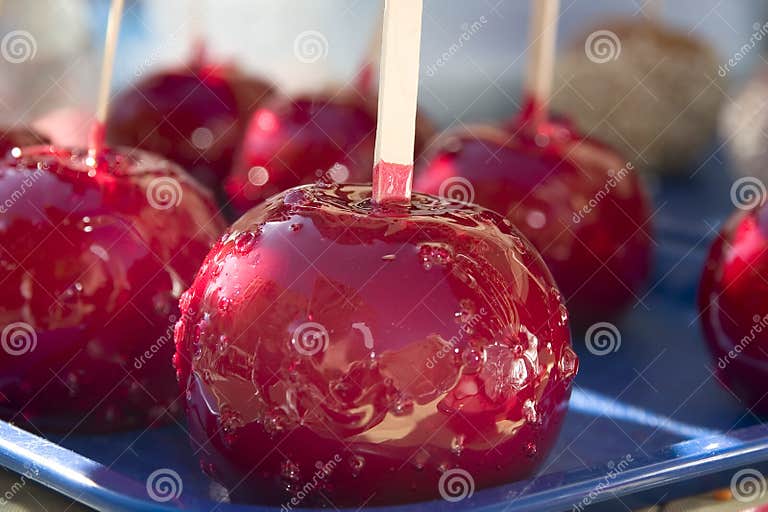 Candy sweet apples stock image. Image of gourmet, tasteful - 1363341