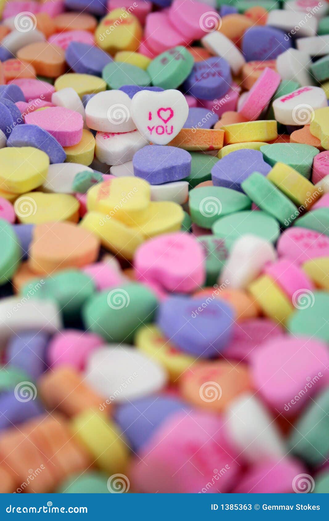 Candy sweet hearts2 stock image. Image of candy, sweet - 1385363