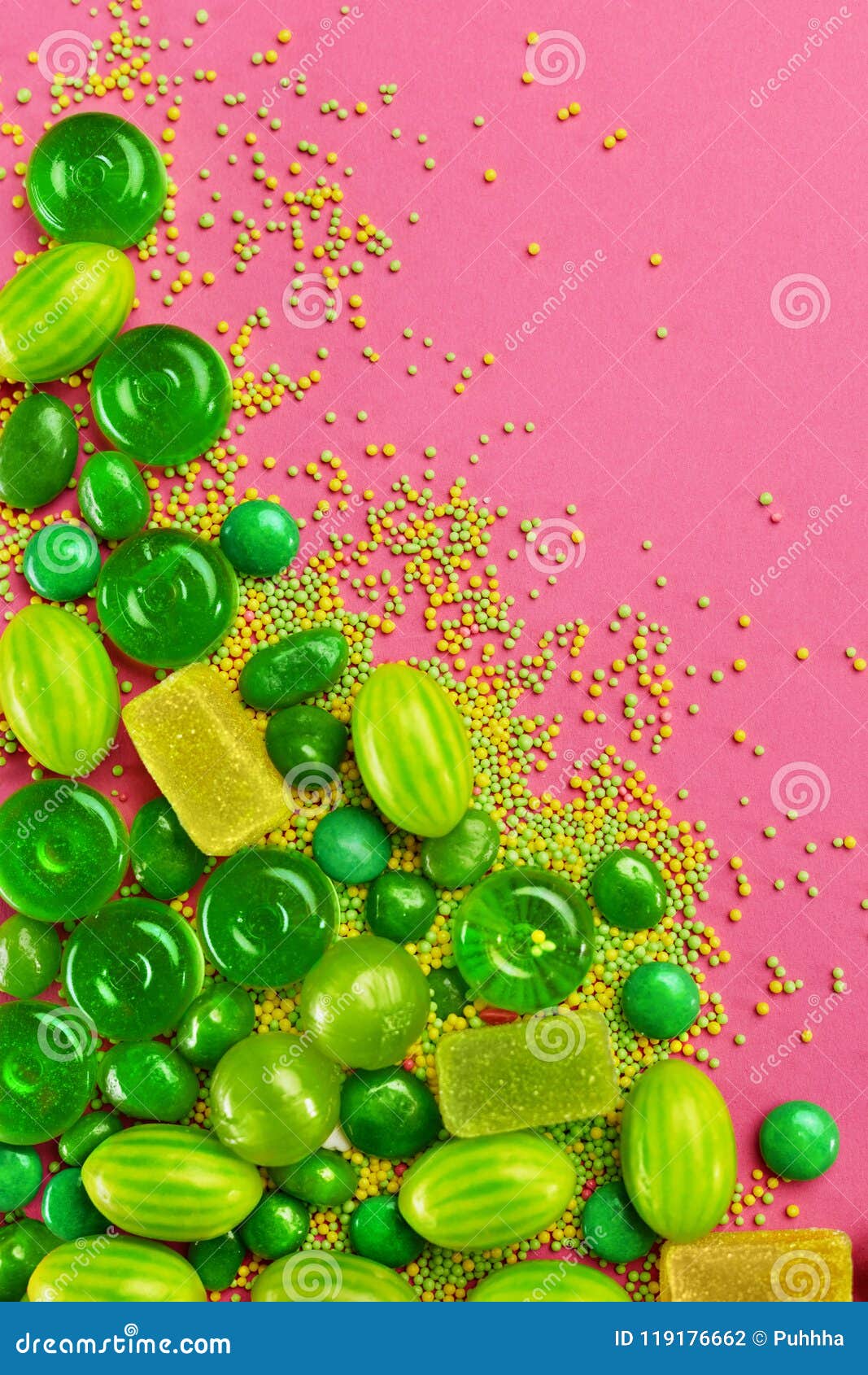 Candy and Sweets. Sugar Candies on Background Stock Photo - Image of ...