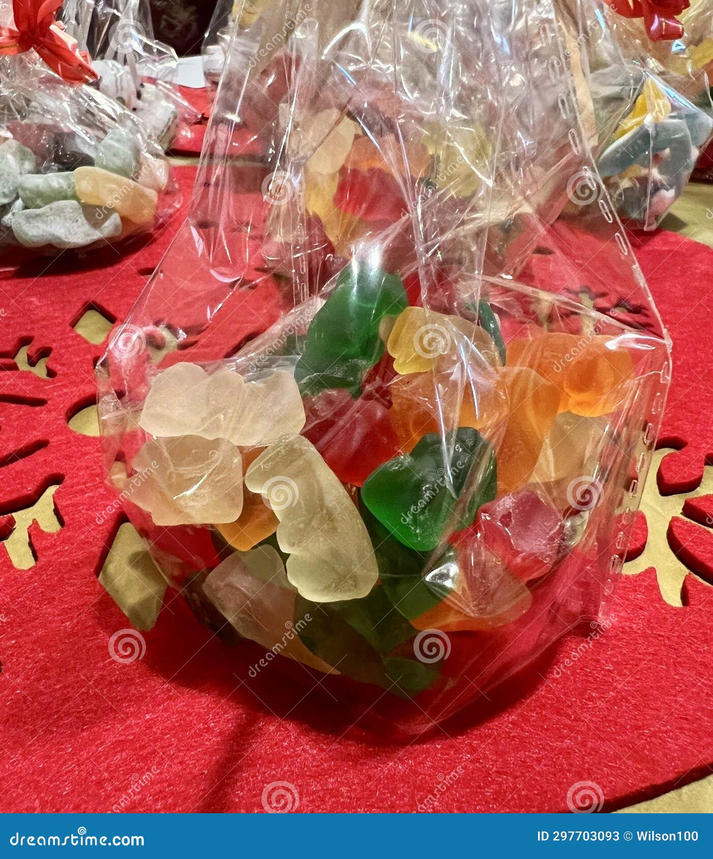 Bag of Sweets stock image. Image of bears, candy, presents - 297703093