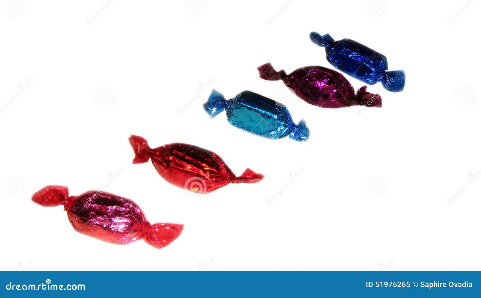 Candy. Sweets. Wrapped Chocolate. Wrapped Sweets Stock Image - Image of ...