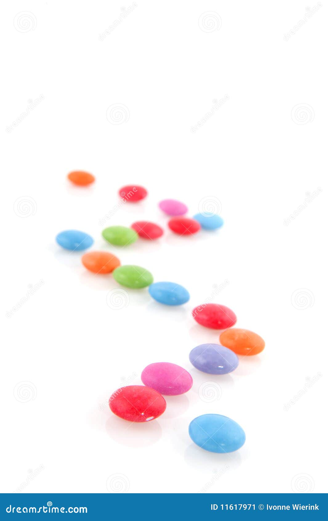 Candy trail stock image. Image of path, food, sweets - 11617971