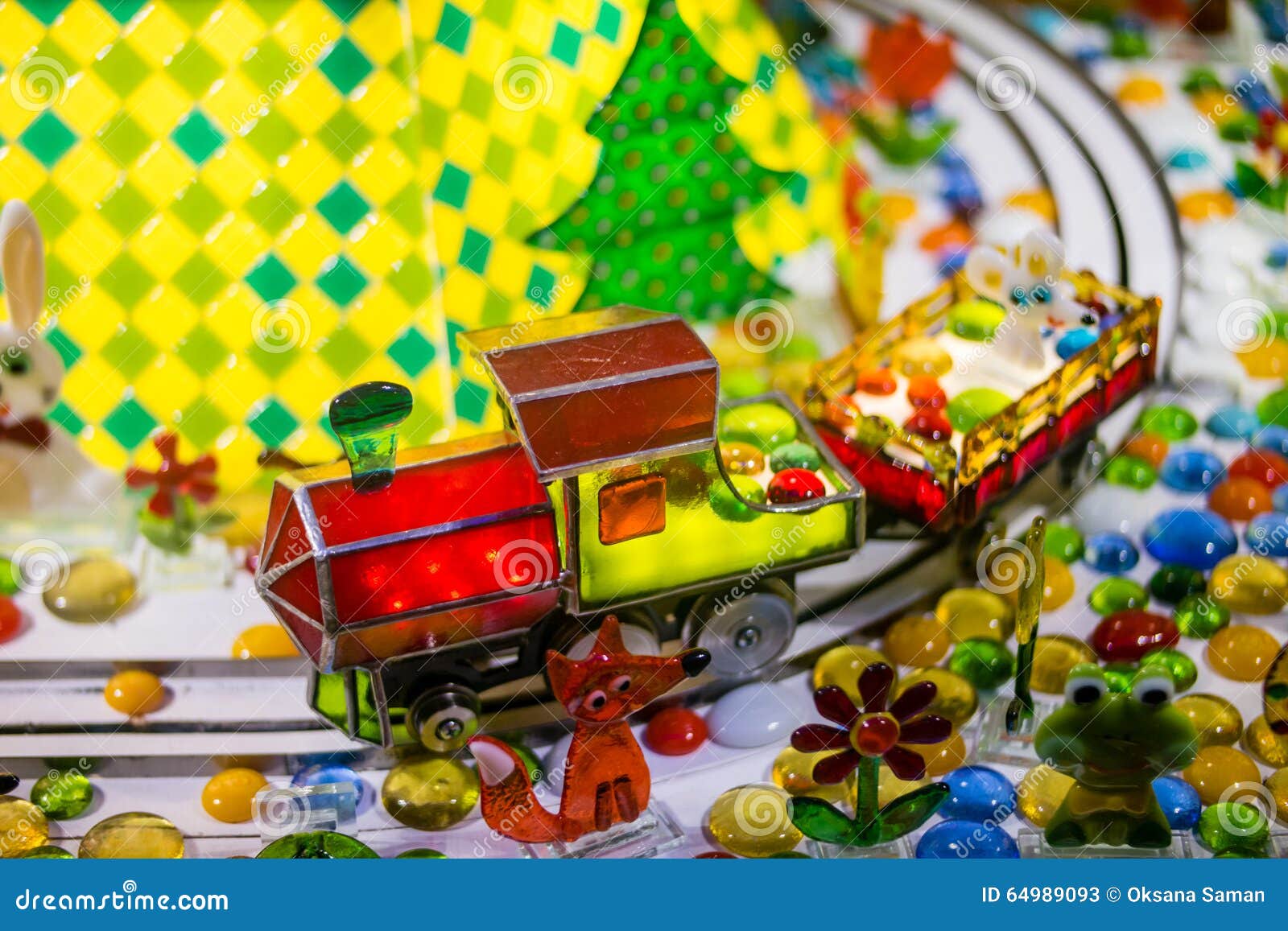 Candy train. Candy land. stock image. Image of sweet - 64989093