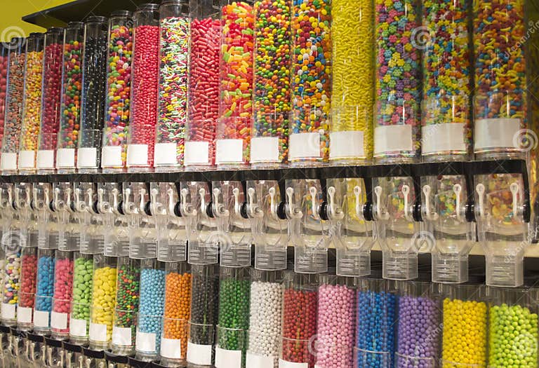 Candy tubes stock photo. Image of display, treat, distributors - 53772576