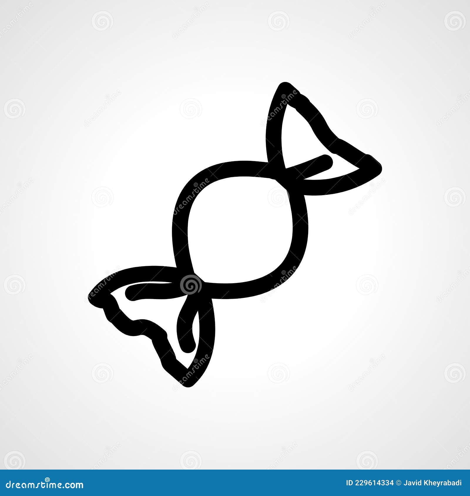 Candy Line Icon. Candy Linear Outline Icon Stock Vector - Illustration ...