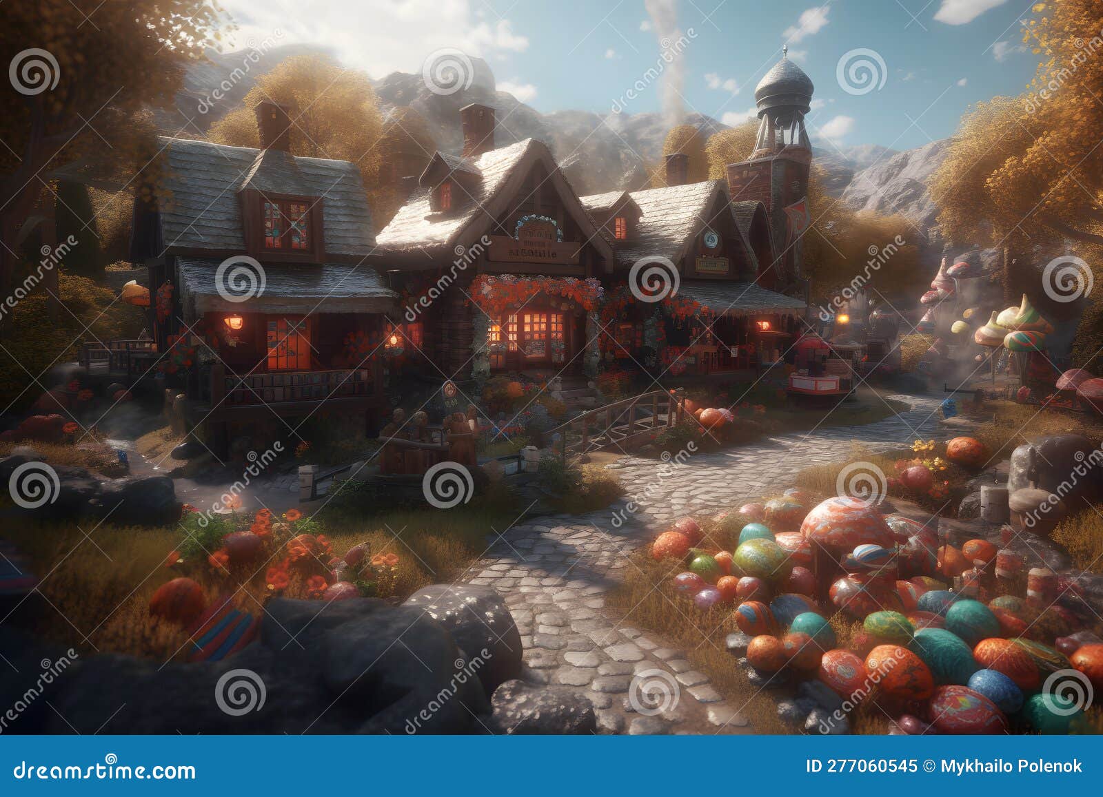 Candy World Map Stock Photo | CartoonDealer.com #92712804