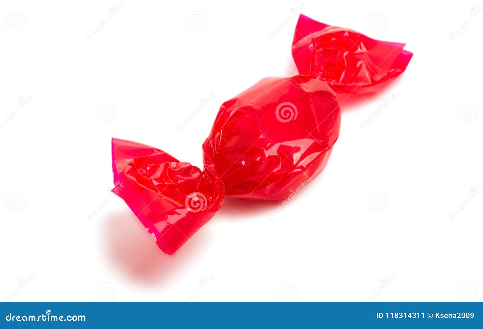 Candy in wrapper isolated stock image. Image of green - 118314311