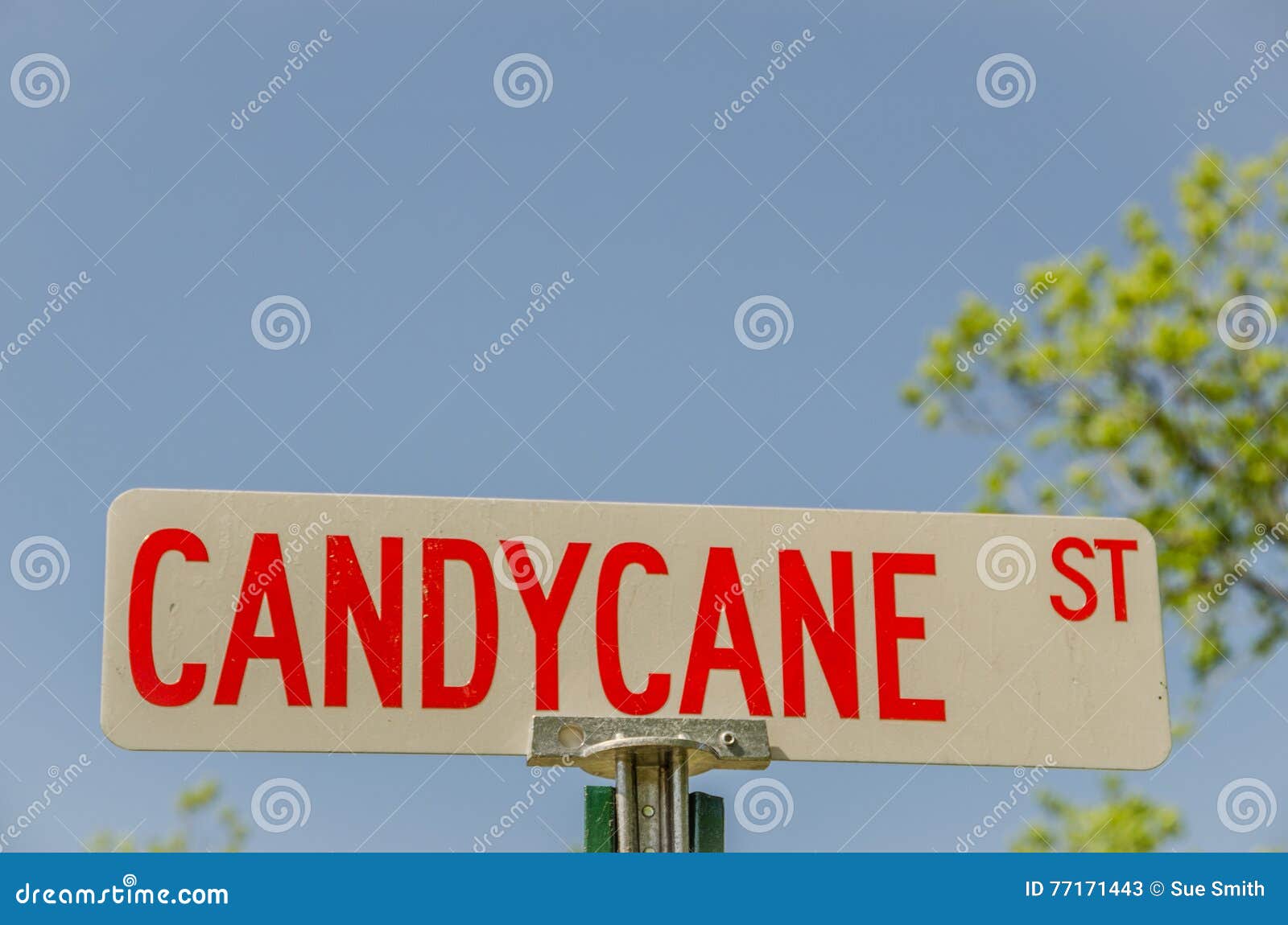 Candycane St Sign stock image. Image of happy, signs - 77171443