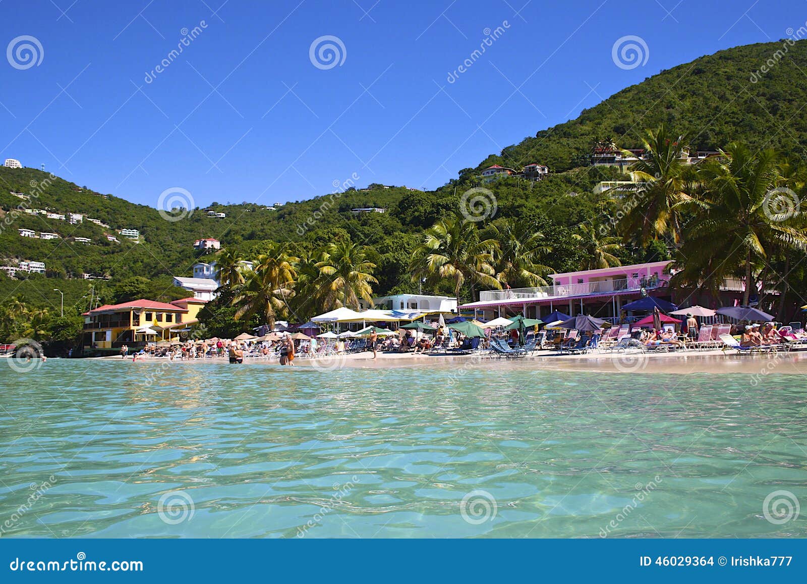 Cane Garden Bay, Tortola, BVI Stock Photo - Image of scenery, travel ...