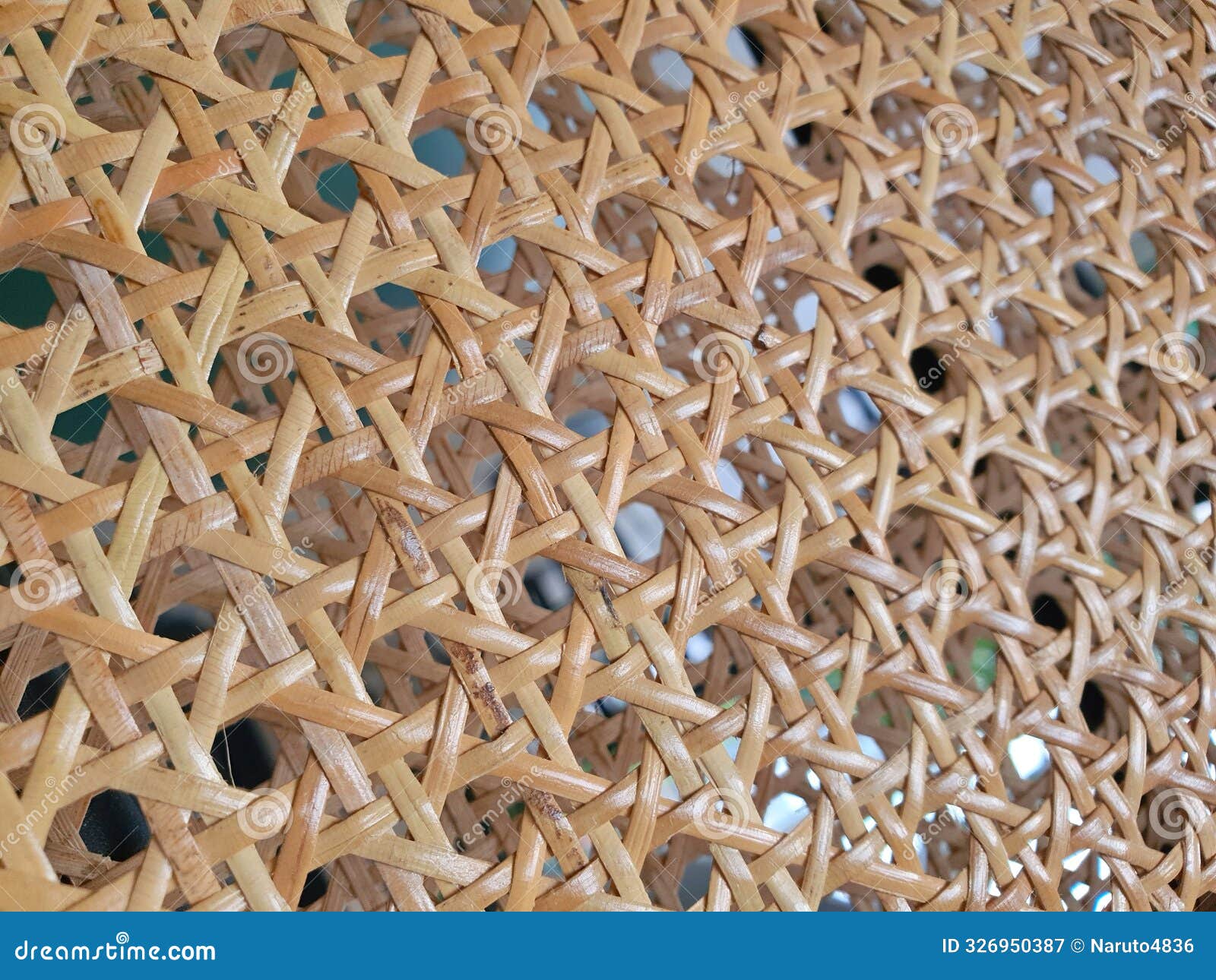 Basket Weaving Reed and Cane Pattern Background Stock Image - Image of ...