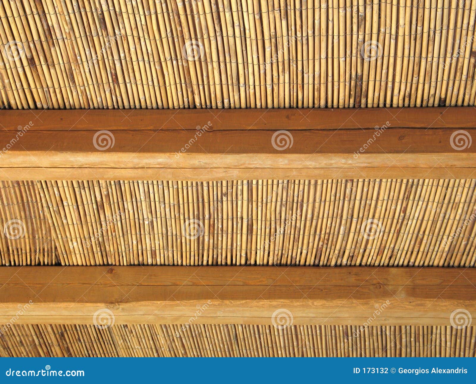 Cane Roof Abstract stock photo. Image of patterns, beam - 173132