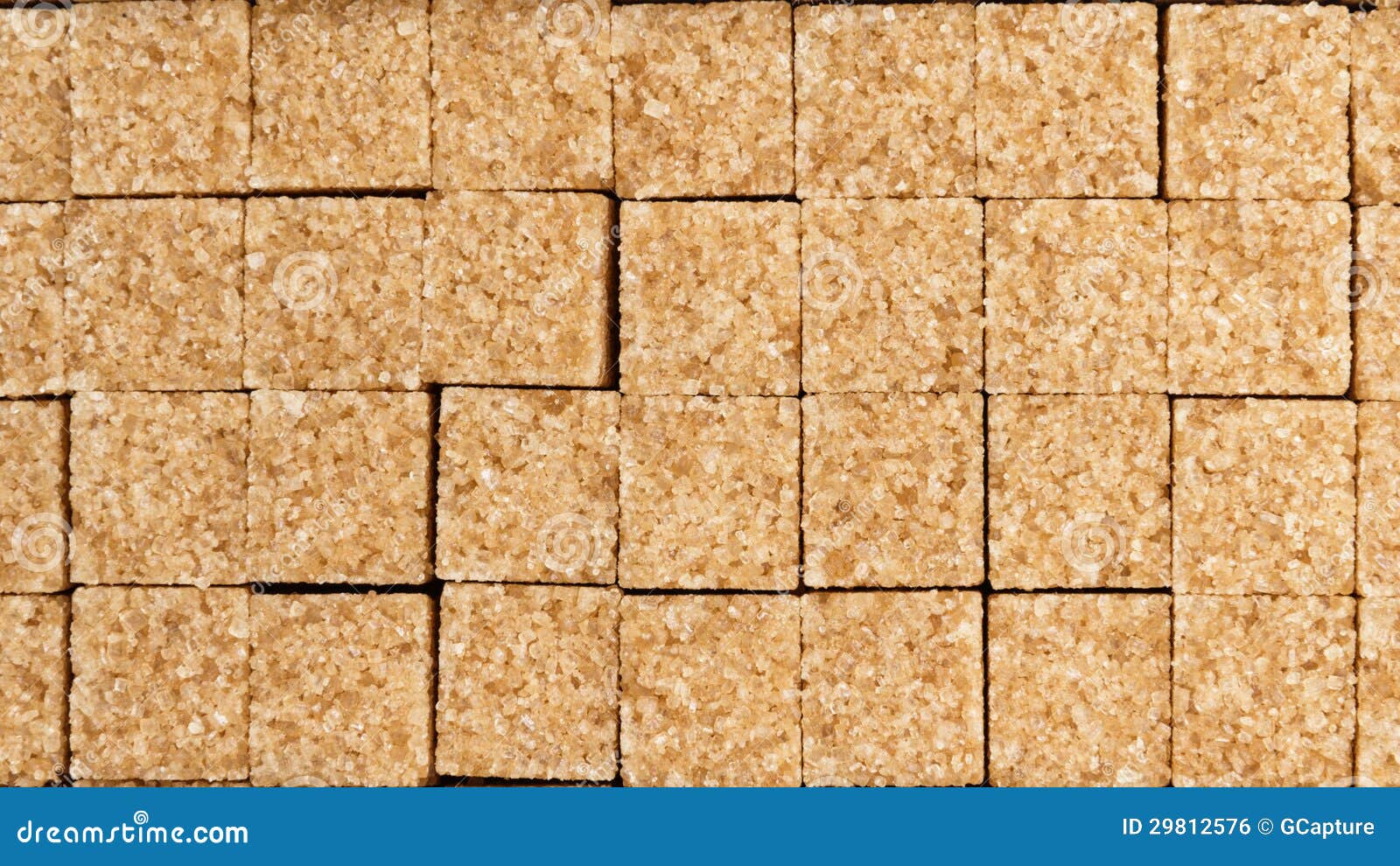 Cane sugar in blocks stock photo. Image of natural, arrangement - 29812576