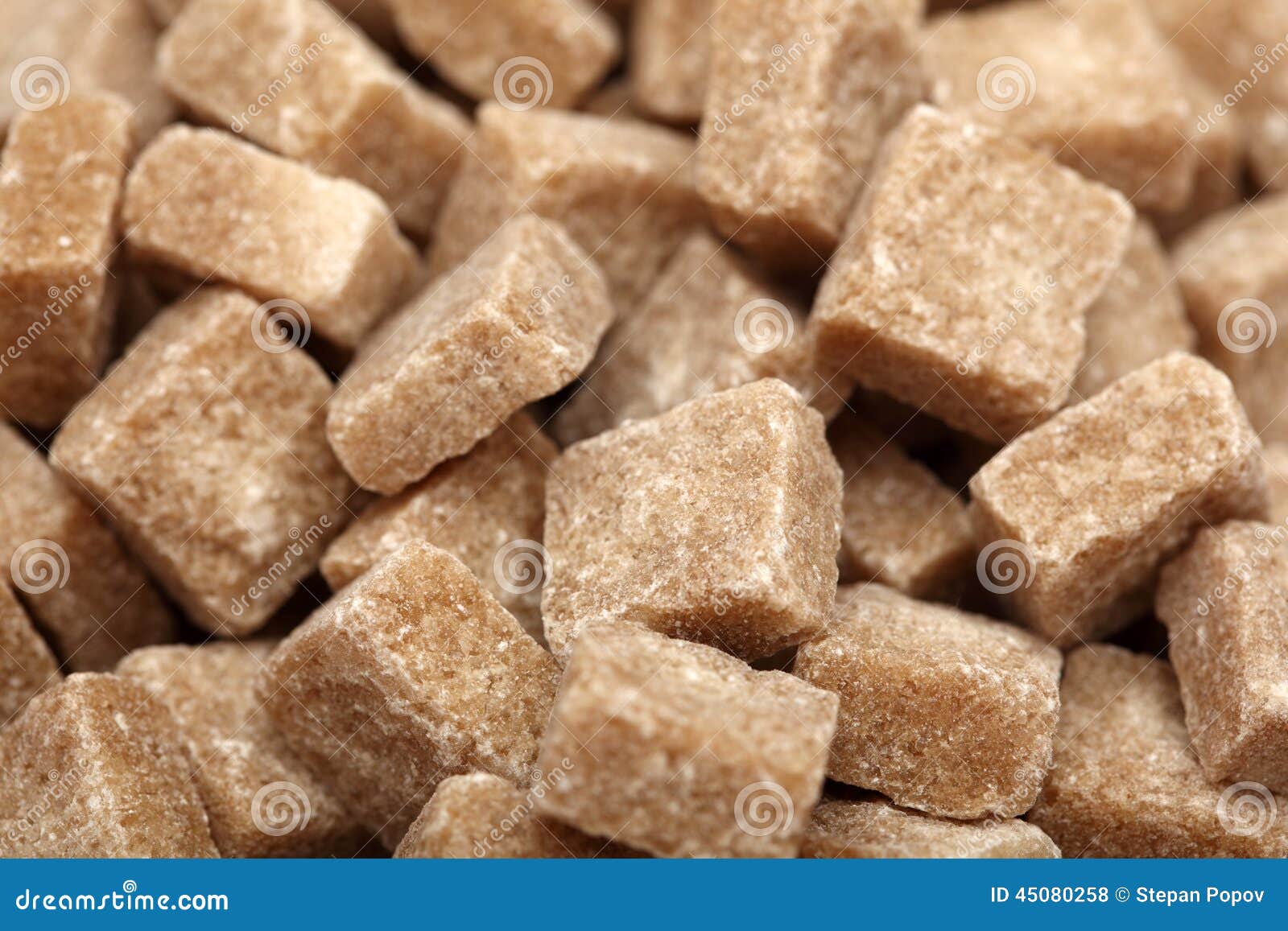 Cane sugar lumps stock photo. Image of full, studio, lumps - 45080258
