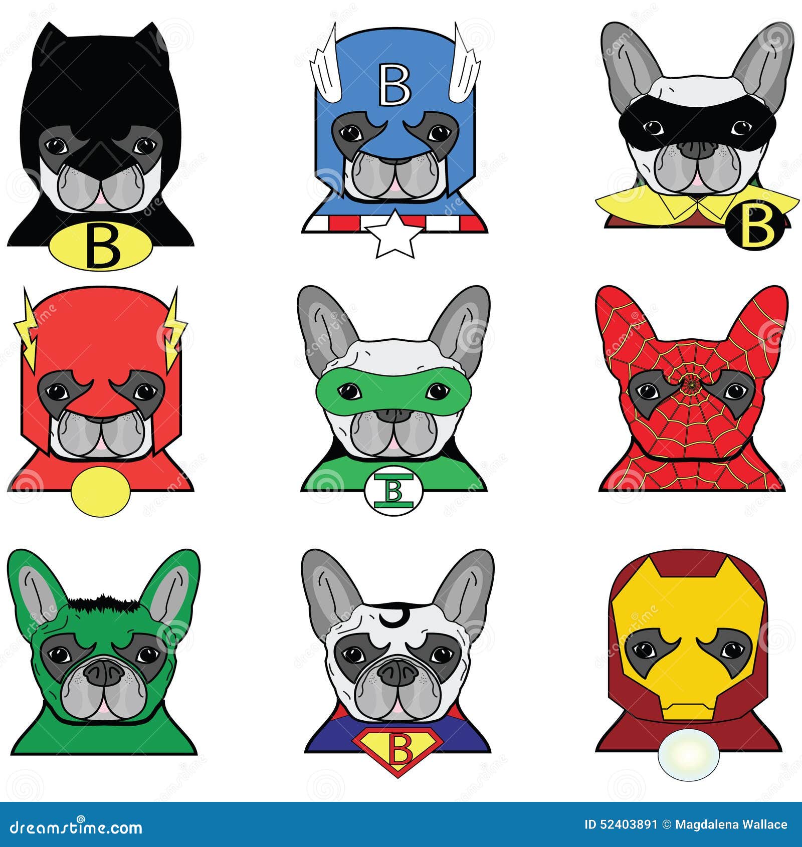 Cane Superheros Del Bulldog Francese Fotografia Editoriale ...