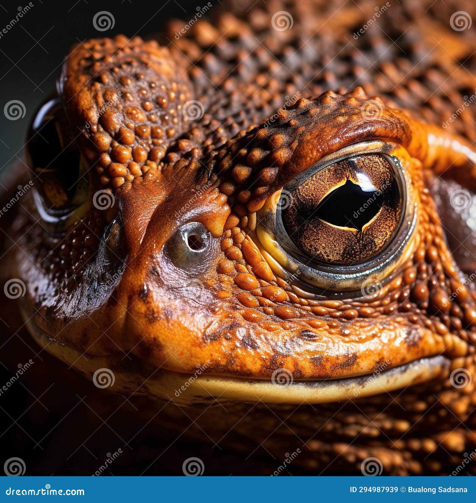 Cane toad stock illustration. Illustration of green - 294987939