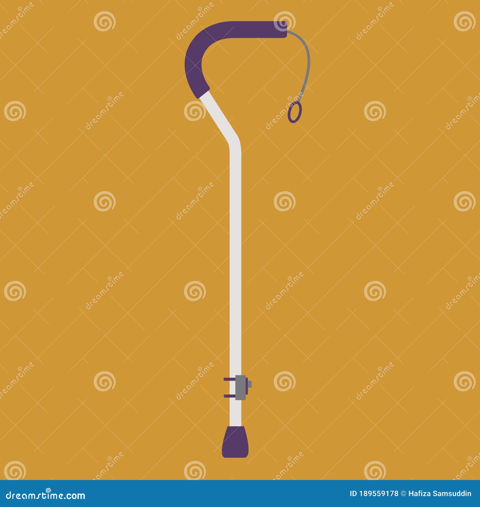 Cane. Vector Illustration Decorative Design Stock Vector - Illustration ...